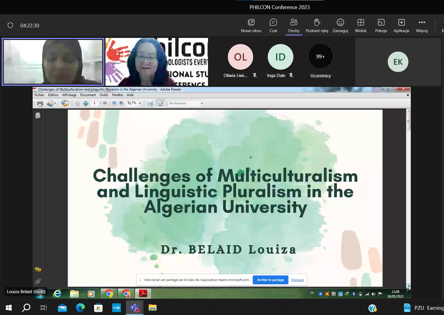 MIĘDZYNARODOWA KONFERENCJA STUDENCKA PHILCON 2023 - RELACJA ...